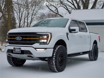 2022 Ford F-150 with 18x9 0 Vossen Hfx-1 and 35/12.5R18 BFGoodrich All ...