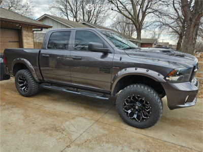 2019 Ram 1500 Classic with 20x10 -18 Fuel Assault and 35/12.5R20 RBP ...