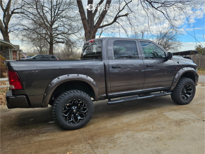 2019 Ram 1500 Classic with 20x10 -18 Fuel Assault and 35/12.5R20 RBP ...