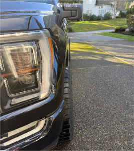 2021 Ford F-150 with 18x9 18 Vision Nemesis and 295/70R18 Falken ...