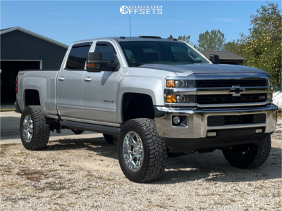 2016 Chevrolet Silverado 2500 HD with 20x10 -19 Hostile Rage and 35/12 ...