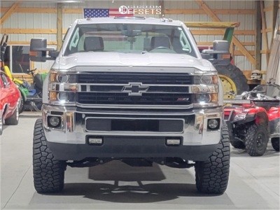 2016 Chevrolet Silverado 2500 HD with 20x10 -19 Hostile Rage and 35/12 ...