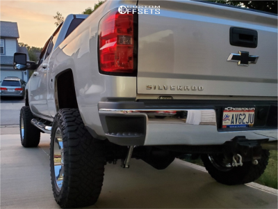 2016 Chevrolet Silverado 2500 HD with 20x10 -19 Hostile Rage and 35/12 ...