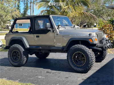 2005 Jeep Wrangler with 17x9 -18 Black Rhino Reno and 35/12.5R17 ...