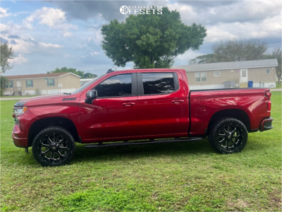 2022 Chevrolet Silverado 1500 with 22x10 -18 XD Xd825 and 33/12.5R22 ...