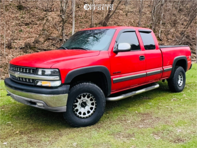 2002 Chevrolet Silverado 1500 with 16x8 0 Method Mr305 and 265/75R16 ...