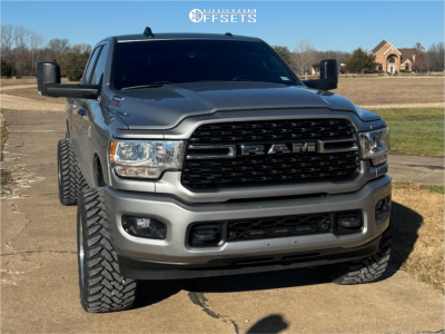 2022 Ram 2500 with 20x12 -40 RAISED By Method Mr802 and 35/13.5R20 ...