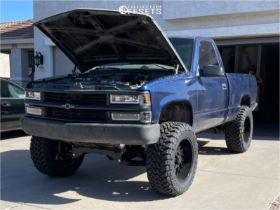 1998 Chevrolet K1500 Wheel Offset Aggressive > 1" Outside Fender ...