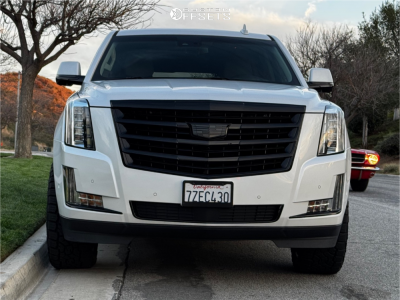 2017 Cadillac Escalade ESV with 22x10 10 Gear Off-Road Edge and 33/12 ...