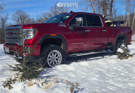 2021 GMC Sierra 2500 HD with 20x10 -19 Hardcore Offroad Hc104 and 35/12 ...