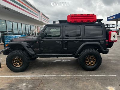 2021 Jeep Wrangler with 17x9 -12 KMC Km541 and 35/12.5R17 BFGoodrich ...