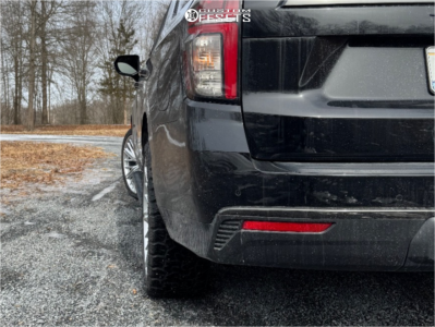 2021 Chevrolet Tahoe with 24x10 24 OE Concept C23 and 305/35R24 AMP Pro AT and Stock | Custom ...