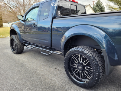 2019 Nissan Frontier with 22x10 -18 Moto Metal Mo809 and 285/45R22 ...