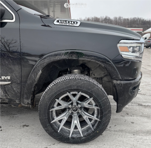 2019 Ram 1500 with 22x12 -44 Fuel Catalyst and 305/45R22 Nitto Nt420v ...