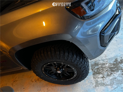 2022 Chevrolet Colorado with 18x9 17 DX4 7s and 275/65R18 Radar ...