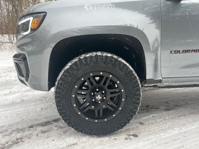 2022 Chevrolet Colorado with 18x9 17 DX4 7s and 275/65R18 Radar ...