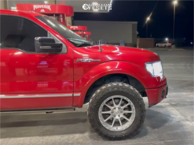 2012 Ford F-150 with 20x9 0 TIS 563bs and 35/12.5R20 Radar Renegade X ...
