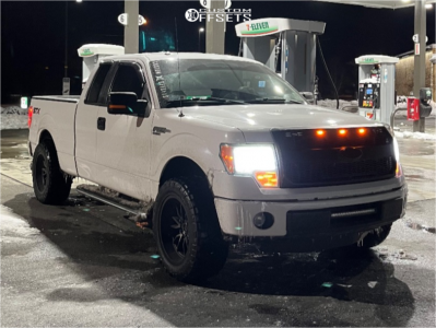 2014 Ford F-150 with 20x10 -18 Fuel Clash and 33/12.5R20 Nitto Ridge ...