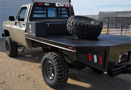1978 Chevrolet K30 with 17x9 -12 Vision Nemesis and 35/12.5R17 Radar ...