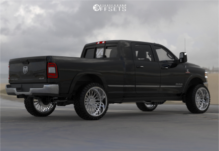 2024 Ram 2500 with 22x10 -25 ARKON FORGED Dallas and 35/12.5R22 Nitto ...