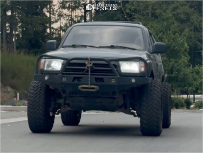 1998 Toyota 4Runner with 17x9 -38 Dirty Life Enigma Race and 285/75R17 ...
