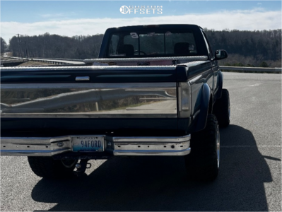 1994 Ford F-150 with 20x14 -69 Fuel Forged Ff109 and 33/13.5R20 Atturo ...