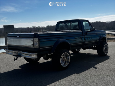1994 Ford F-150 with 20x14 -69 Fuel Forged Ff109 and 33/13.5R20 Atturo ...