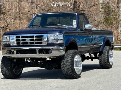 1994 Ford F-150 with 20x14 -69 Fuel Forged Ff109 and 33/13.5R20 Atturo ...
