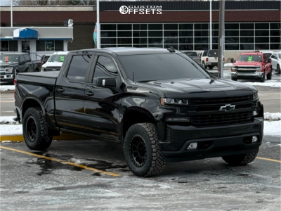 2022 Chevrolet Silverado 1500 LTD with 18x9 -12 Method MR305 and 33/12 ...