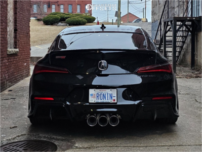 2024 Acura Integra with 19x9.5 45 VMR V701 and 265/30R19 Michelin Pilot ...