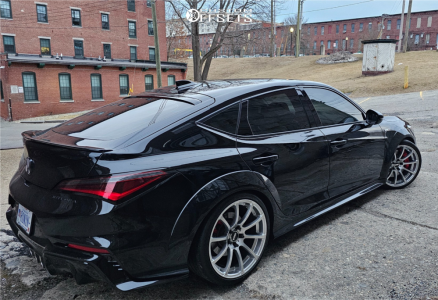 2024 Acura Integra with 19x9.5 45 VMR V701 and 265/30R19 Michelin Pilot ...