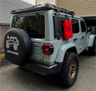 2024 Jeep Wrangler with 18x9 -12 Mayhem Intrepid and 33/12.5R18 Radar ...