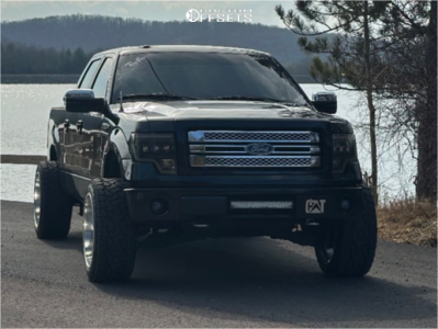 2011 Ford F-150 with 22x12 -44 KG1 Forged Veteran and 33/12.5R22 ...