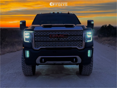 2023 GMC Sierra 2500 HD with 22x8.5 44 OE Concept G19 and 37/13.5R22 Nitto Trail Grappler and ...