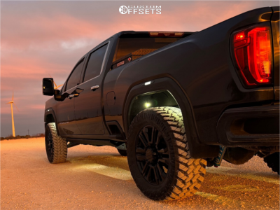2023 GMC Sierra 2500 HD with 22x8.5 44 OE Concept G19 and 37/13.5R22 Nitto Trail Grappler and ...