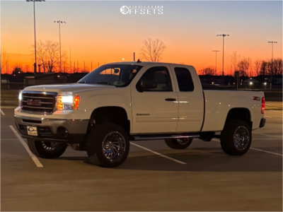 2010 GMC Sierra 1500 with 20x12 -51 ARKON OFF-ROAD Caesar and 35/12 ...