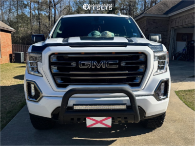 2021 GMC Sierra 1500 with 18x9 0 Mayhem Cortex and 33/12.5R18 ...