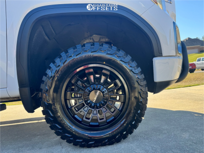 2021 GMC Sierra 1500 with 18x9 0 Mayhem Cortex and 33/12.5R18 ...