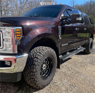 2018 Ford F-350 Super Duty with 18x9 0 Weld Off-Road Stealth and 35/12 ...