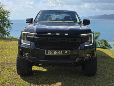 2023 Ford Ranger with 20x10 -25 ARKON OFF-ROAD Caesar and 33/12.5R20 ...