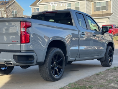 2024 Chevrolet Silverado 1500 with 20x9.5 30 Niche Future and 285/55R20 ...