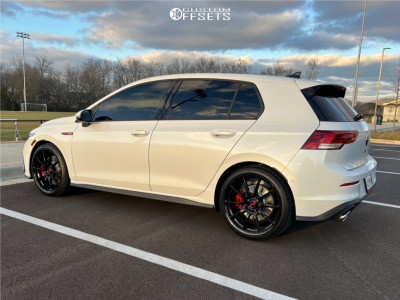 2024 Volkswagen GTI with 19x8.5 45 Neuspeed Rse102 and 235/35R19 ...