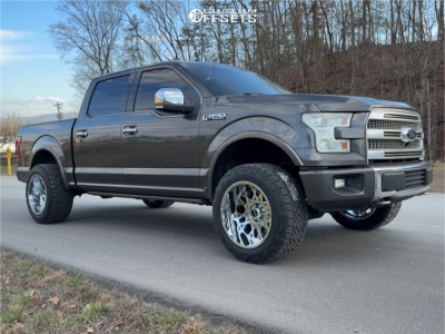 2016 Ford F-150 with 20x12 -51 Vision Rocker and 33/12.5R20 Nitto Recon ...