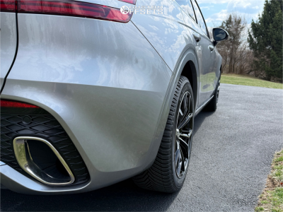 2025 Genesis GV70 with 20x9 38 RTX Black Widow and 255/45R20 Michelin ...