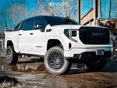 2022 GMC Sierra 1500 with 20x10 -18 Fuel Sigma and 35/12.5R20 Falken ...