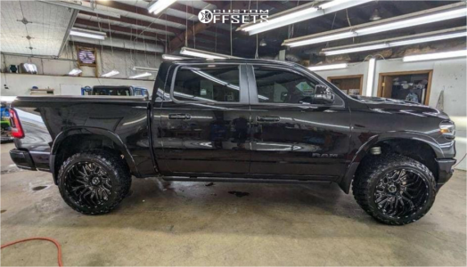 2024 Ram 1500 with 22x12 -51 Vision Brawl and 33/13.5R22 Atturo Trail ...