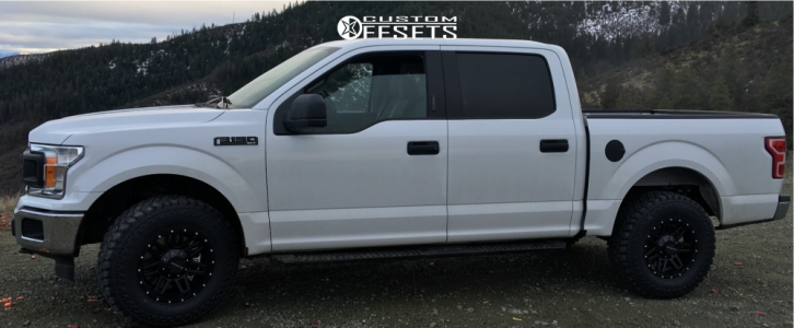 2018 Ford F-150 with 17x9 0 Raceline Injector and 33/12.5R17 Back ...