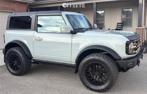 2022 Ford Bronco with 20x9 0 TIS 566b and 35/12.5R20 Toyo Tires Open ...