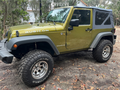 2008 Jeep Wrangler with 15x10 -46 Ultra Type 164 and 33/12.5R15 ...