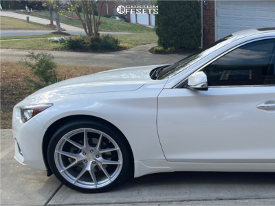 2019 INFINITI Q50 with 20x9.5 35 Aodhan Aff7 and 255/35R20 Westlake ...